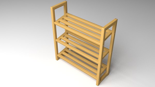 Shoe Rack 3D Models for Download | TurboSquid