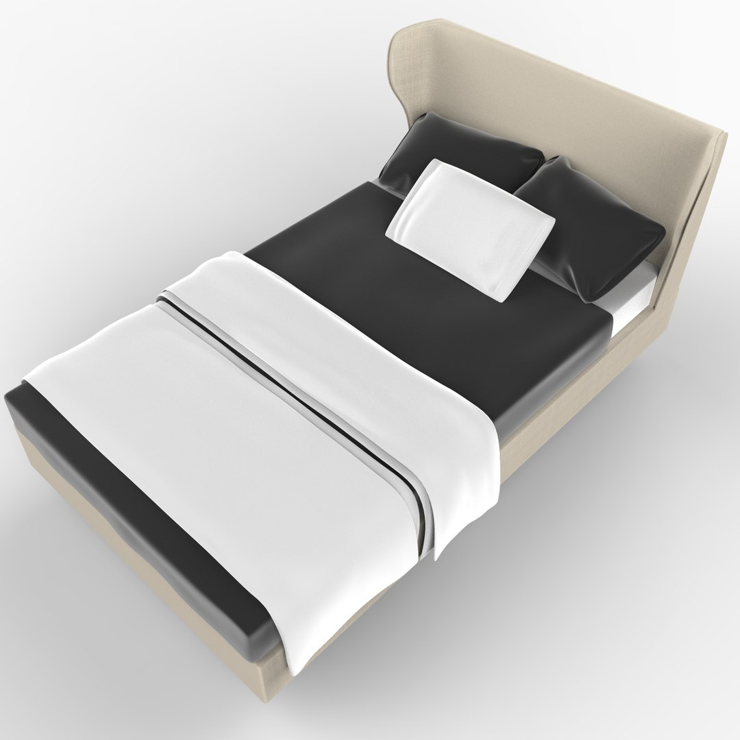 3d Model Rea Bed Furniture