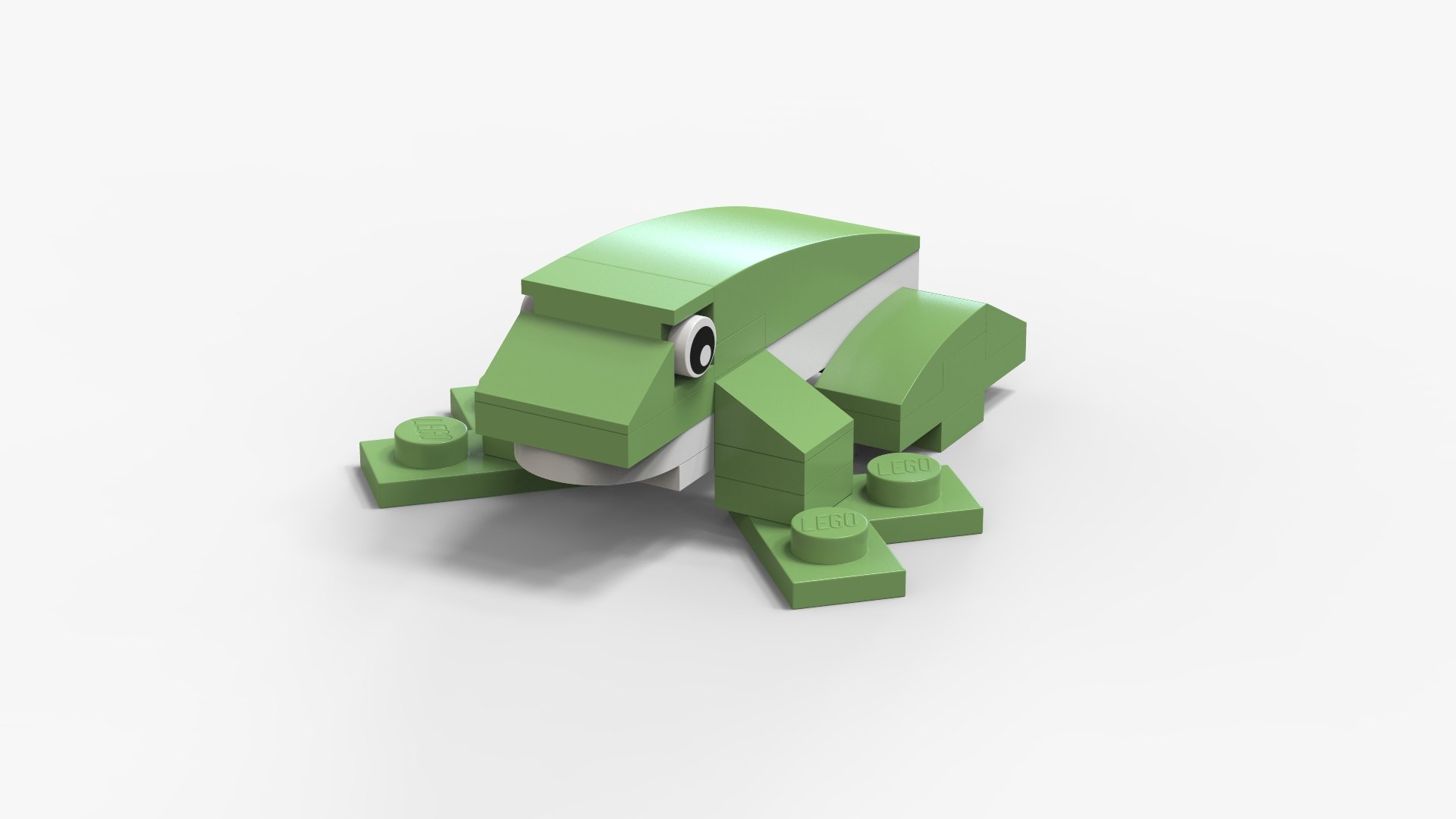 3D Lego Frog Animal model - TurboSquid 1783859