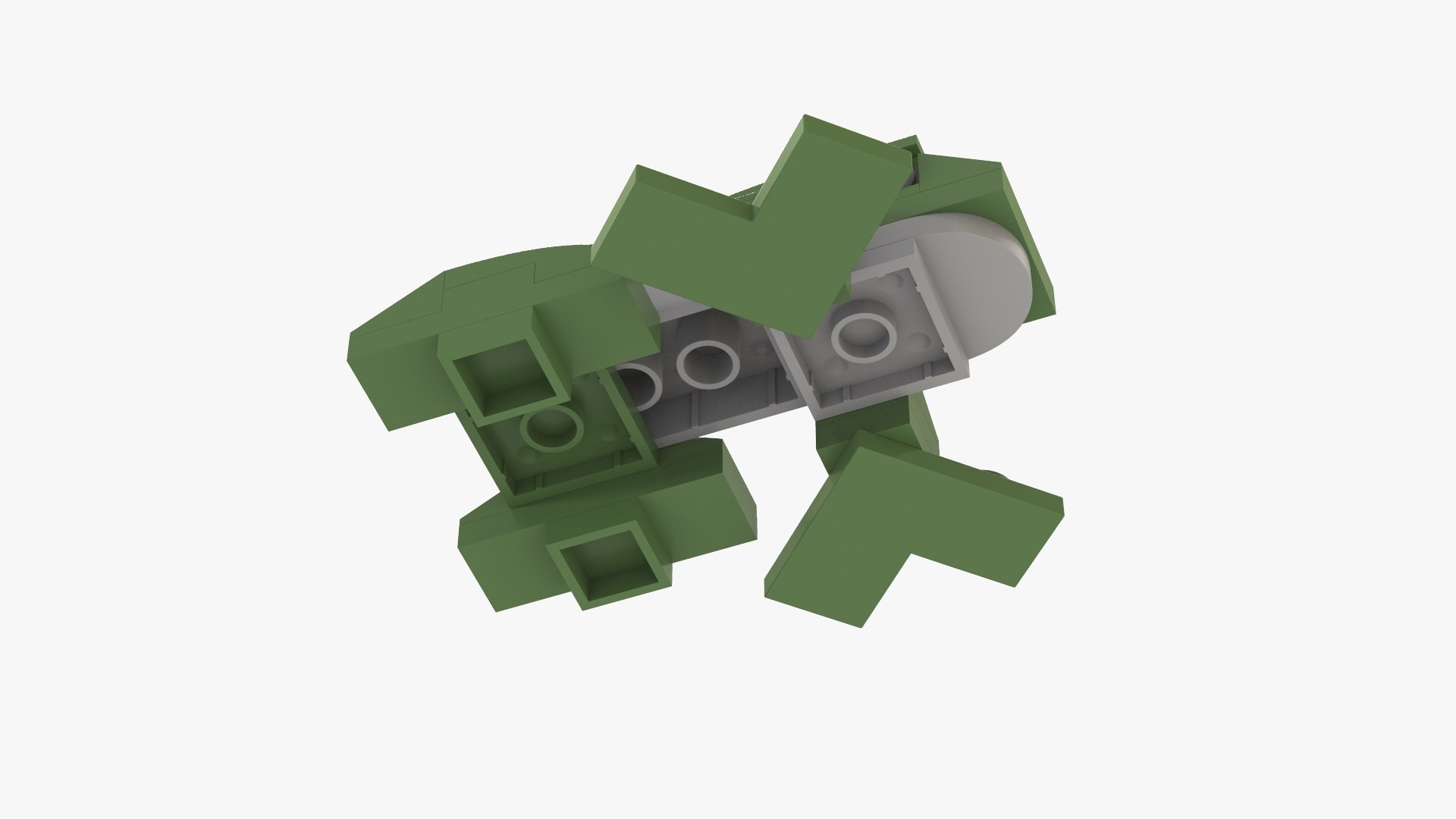 3D Lego Frog Animal model - TurboSquid 1783859