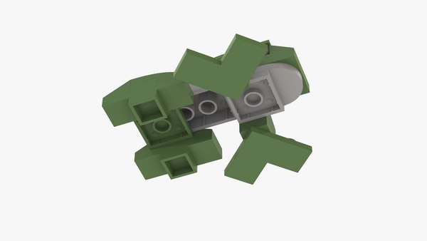Animal sapo Lego Modelo 3D - TurboSquid 1783859