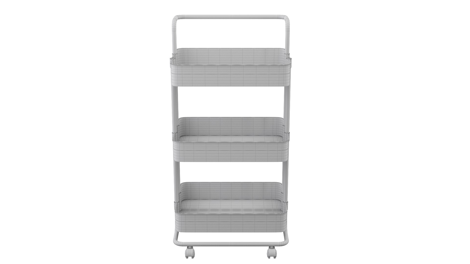 Storage Cart 3D - TurboSquid 1658715