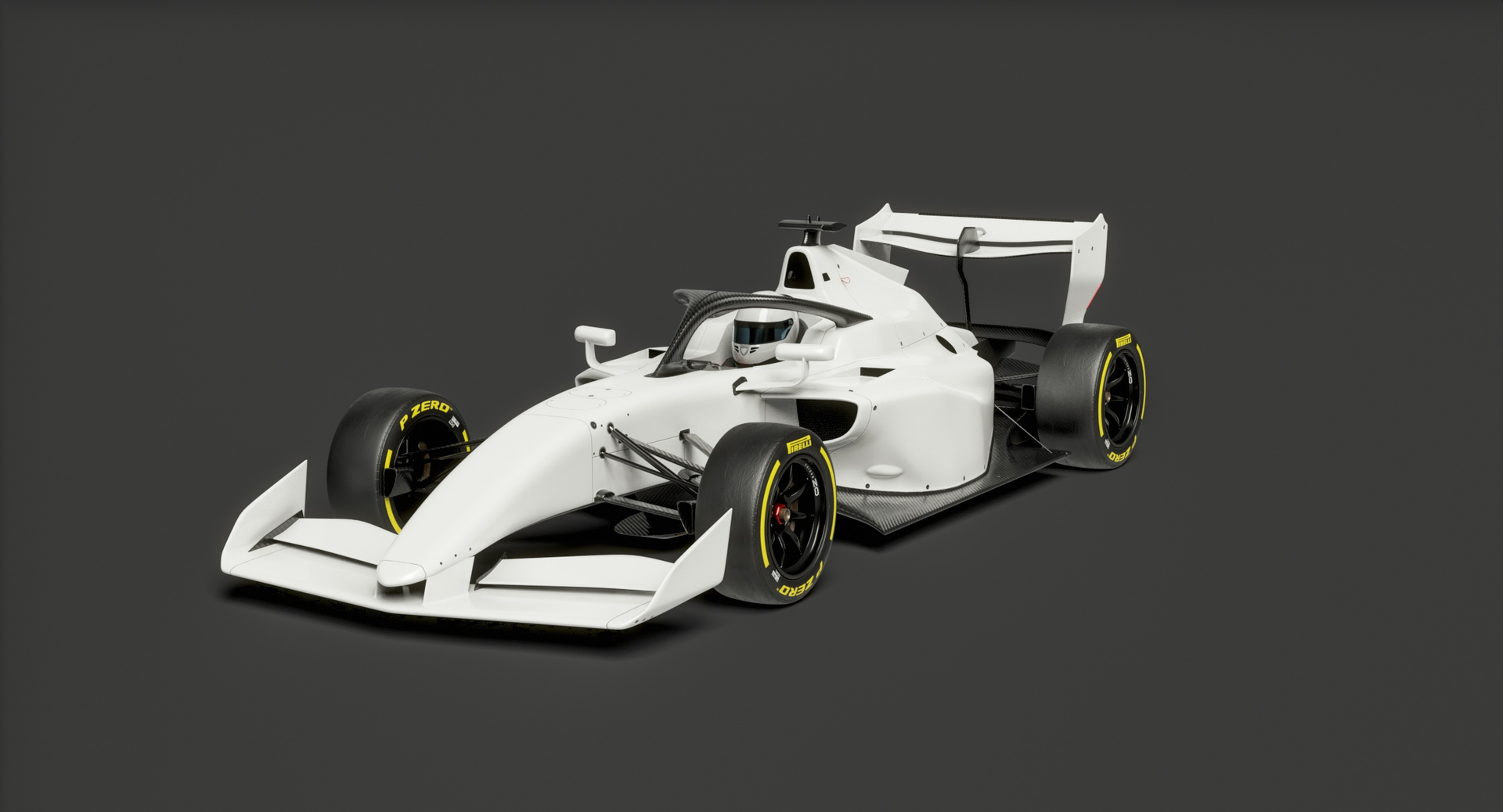 3D Dallara F3 2025 Formula 3 Race Car White Mockup - TurboSquid 2285471