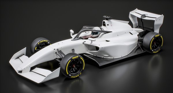modelo 3d Maqueta del coche de carreras de Fórmula 3 Dallara F3 2025 en ...