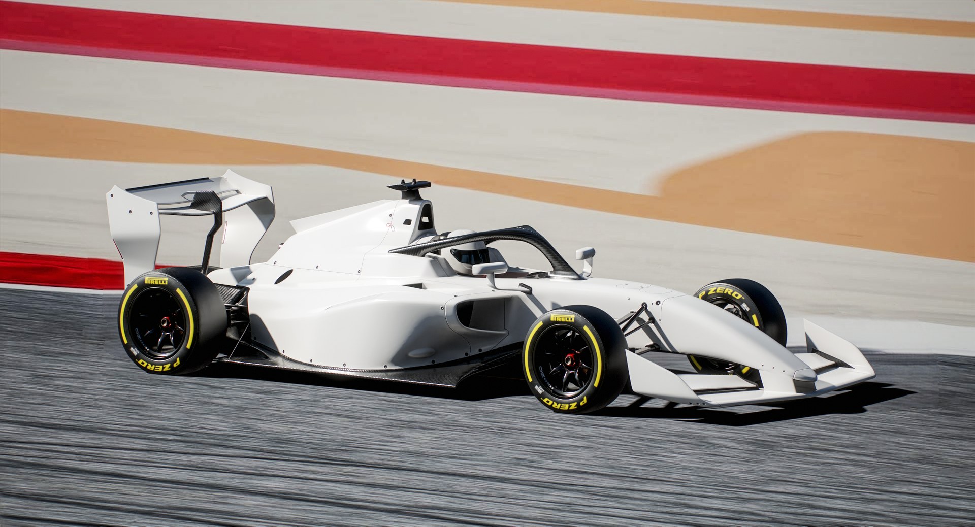3D Dallara F3 2025 Formula 3 Race Car White Mockup - TurboSquid 2285471