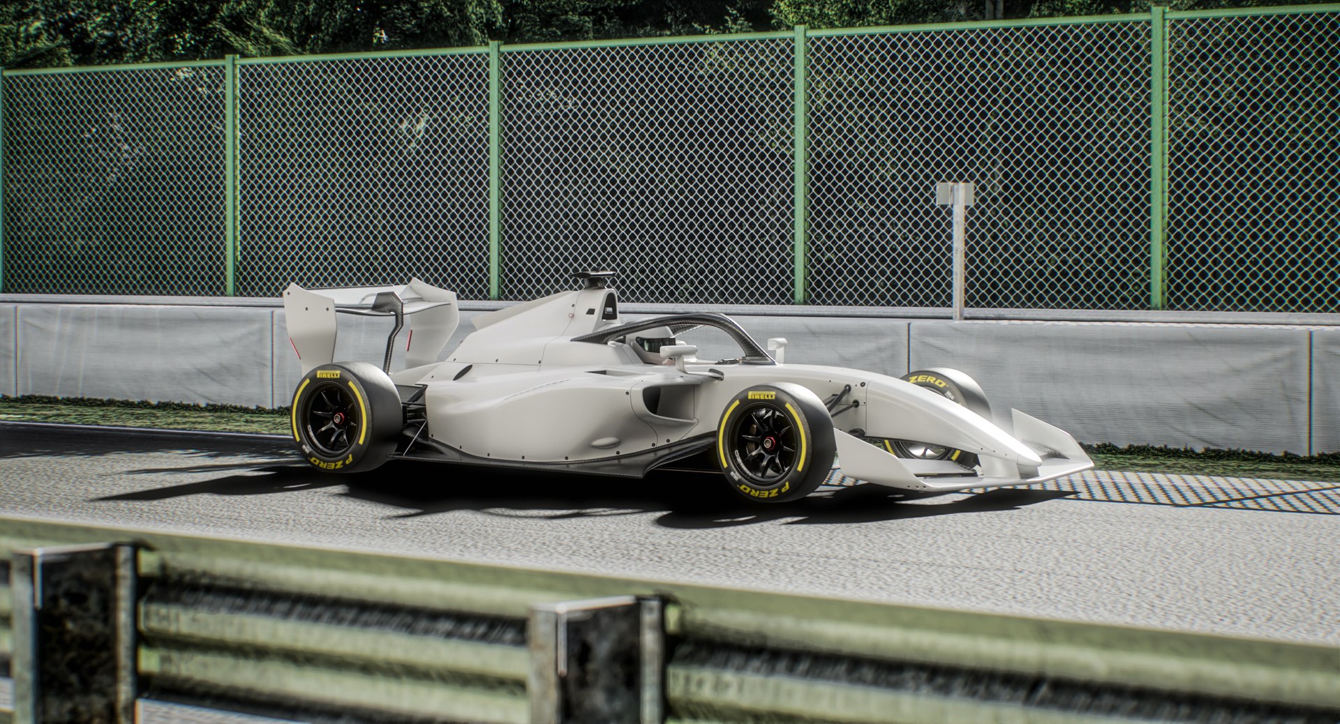 3D Dallara F3 2025 Formula 3 Race Car White Mockup - TurboSquid 2285471
