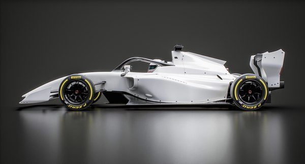 modelo 3d Maqueta del coche de carreras de Fórmula 3 Dallara F3 2025 en ...