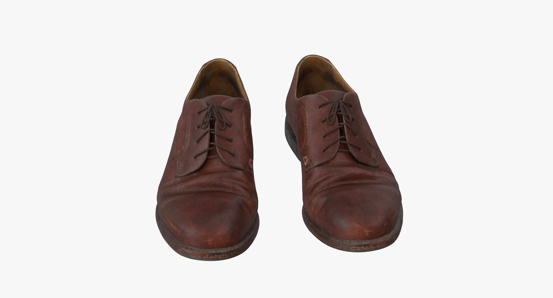 Old Brown Shoes model - TurboSquid 2062482