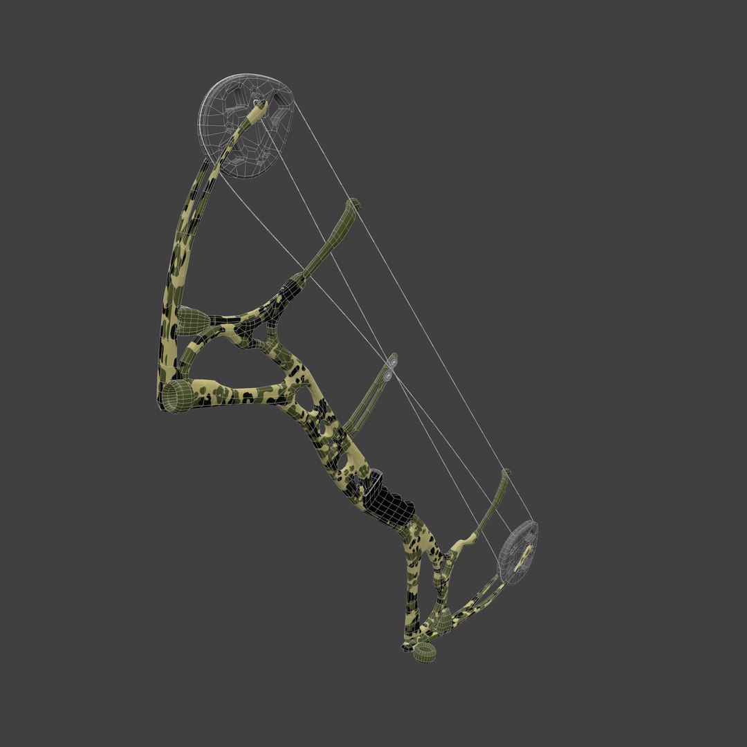 Compound Bow 3d Model