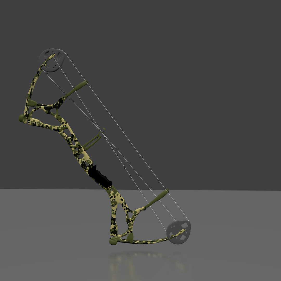 Compound Bow 3d Model
