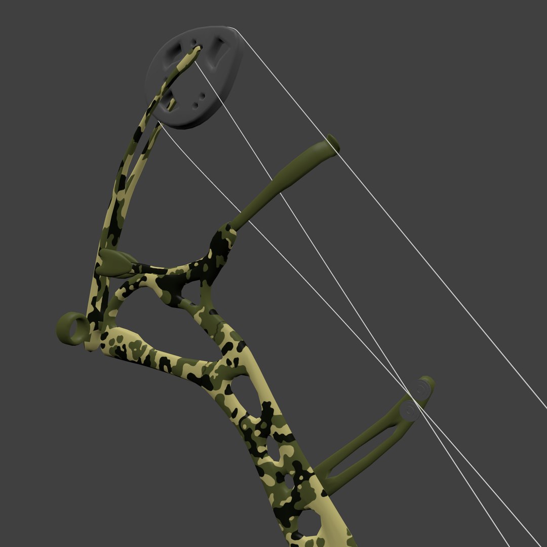 Compound Bow 3d Model