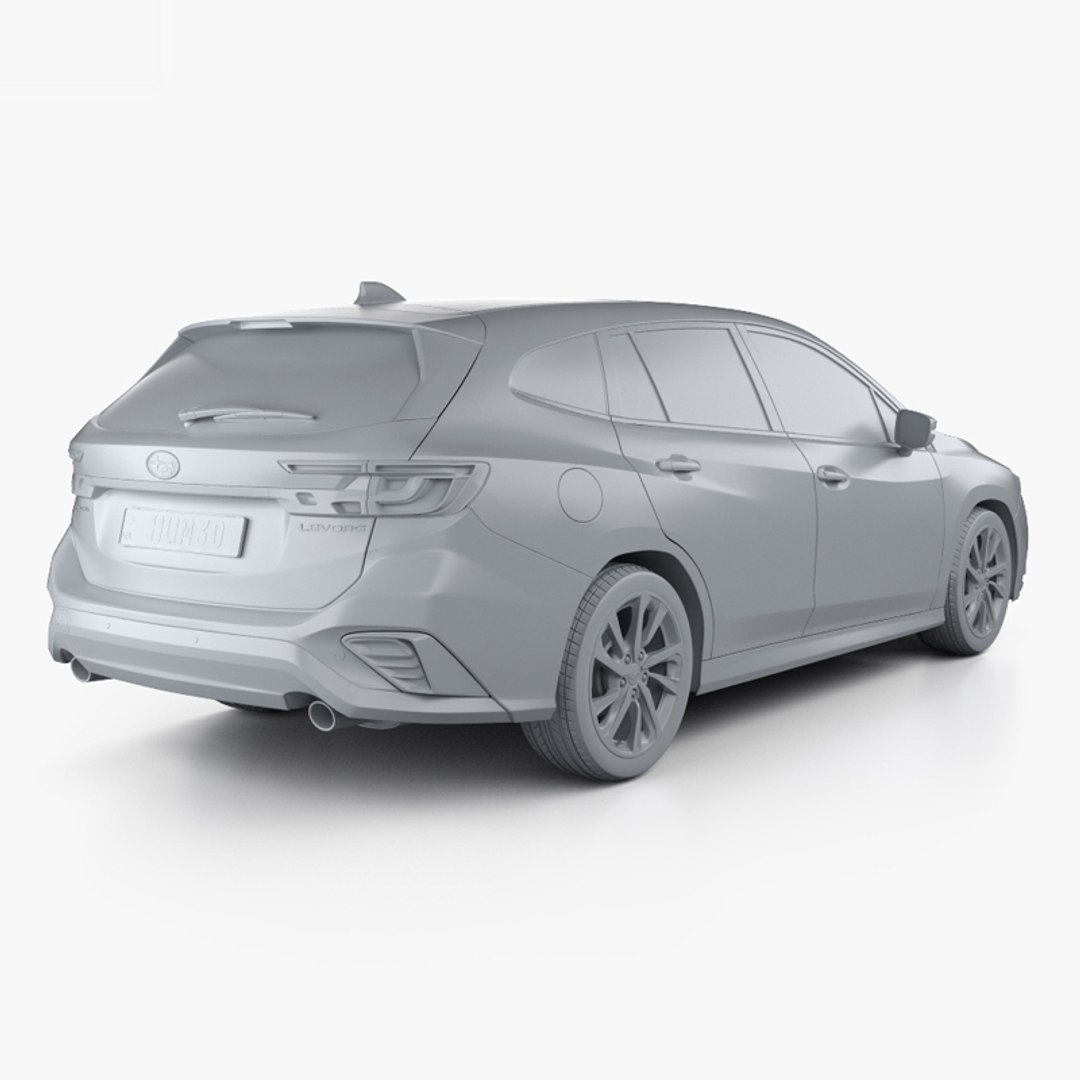 Subaru Levorg 2020 3D Model - TurboSquid 1681361