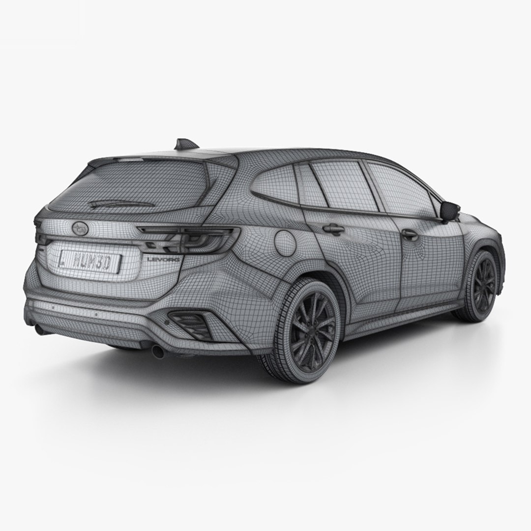 Subaru Levorg 2020 3D Model - TurboSquid 1681361
