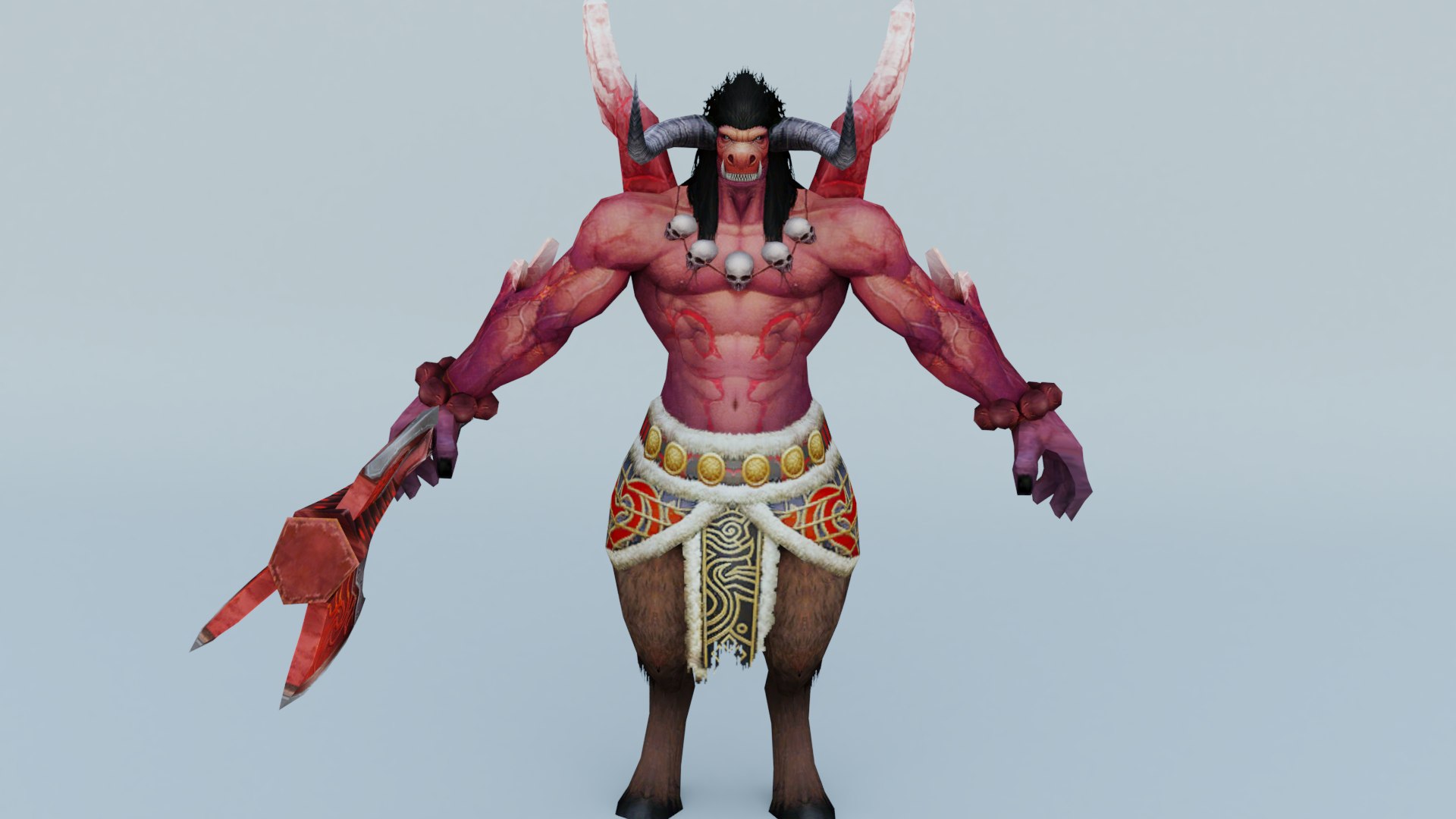 Monster Boss Cowking 3D Model - TurboSquid 2021630