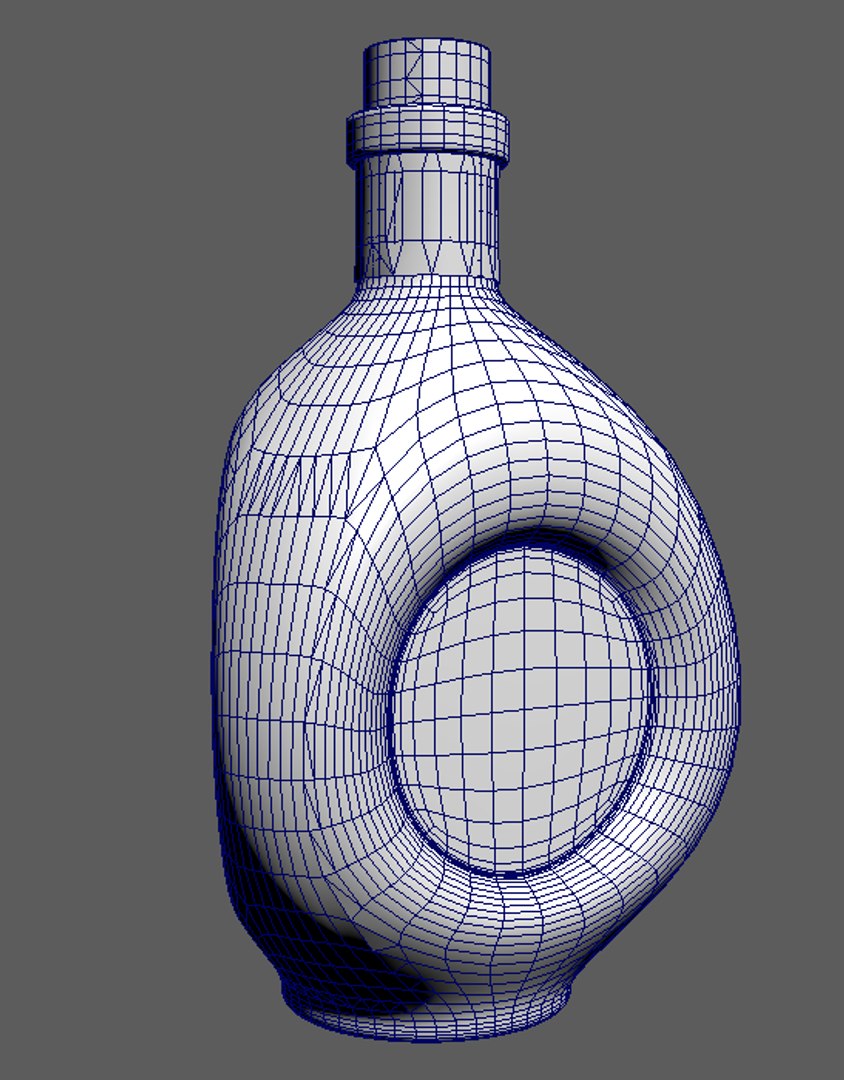 3D Model Brandy Bottle - TurboSquid 1282133