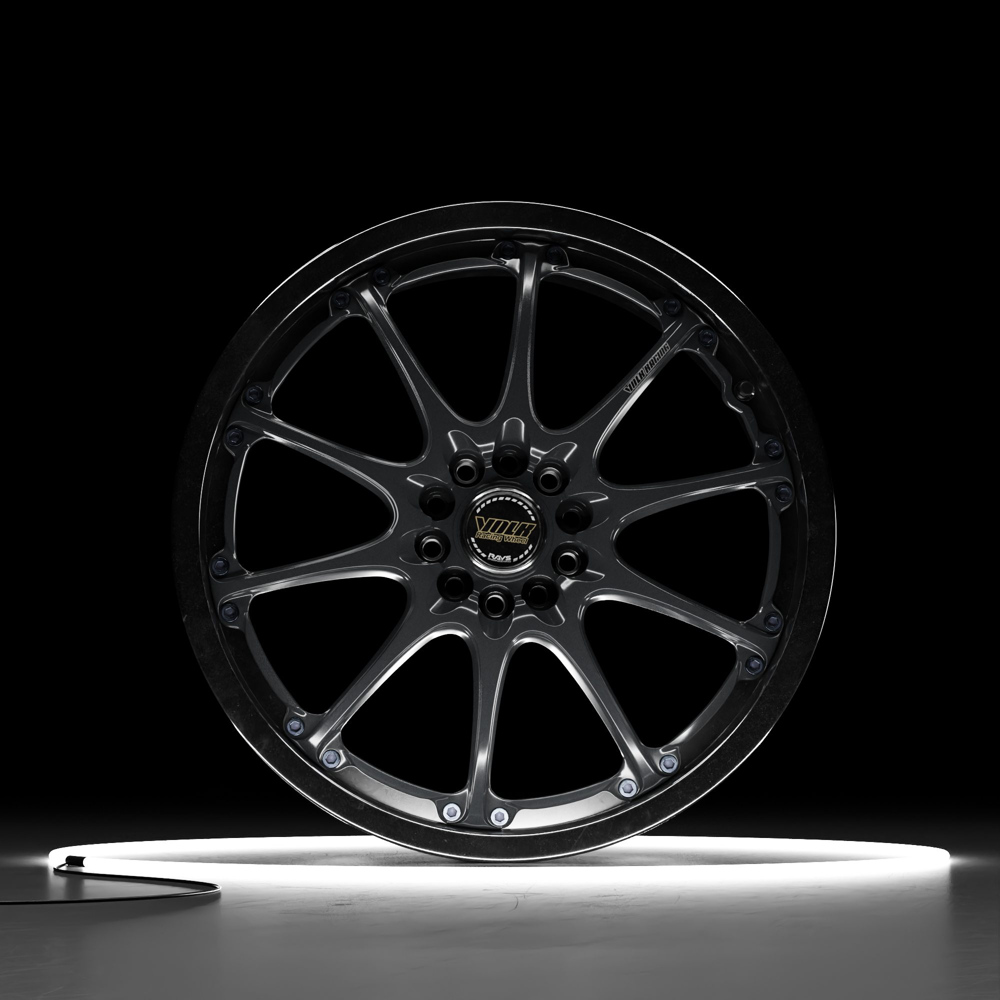 Roda de carro RAYS VOLK RACING GT-N Modelo 3D - TurboSquid 1791120