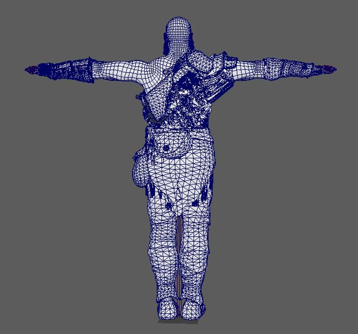 Kratos Character 3D Model - TurboSquid 2373042