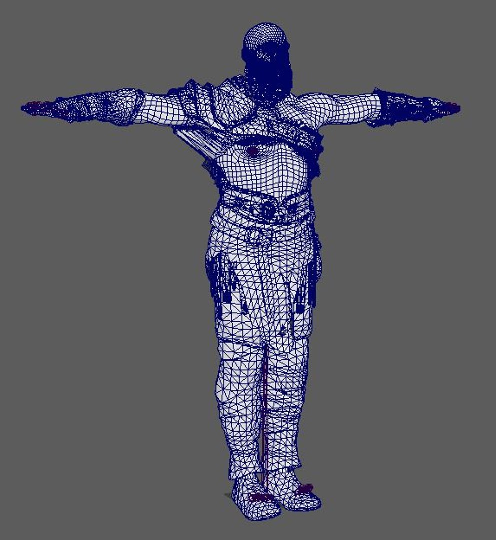 Kratos Character 3D Model - TurboSquid 2373042