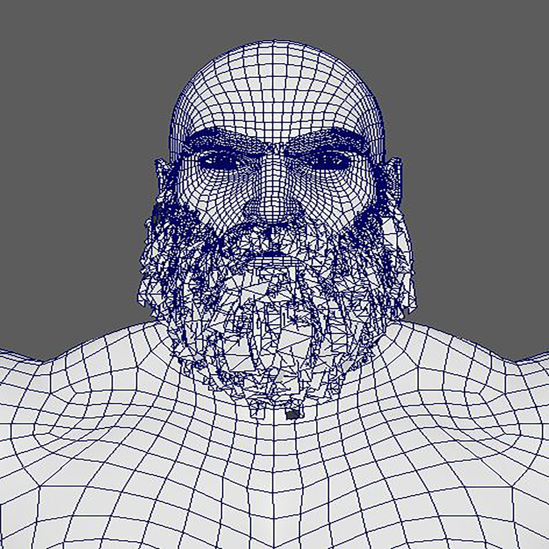 Kratos Character 3D Model - TurboSquid 2373042