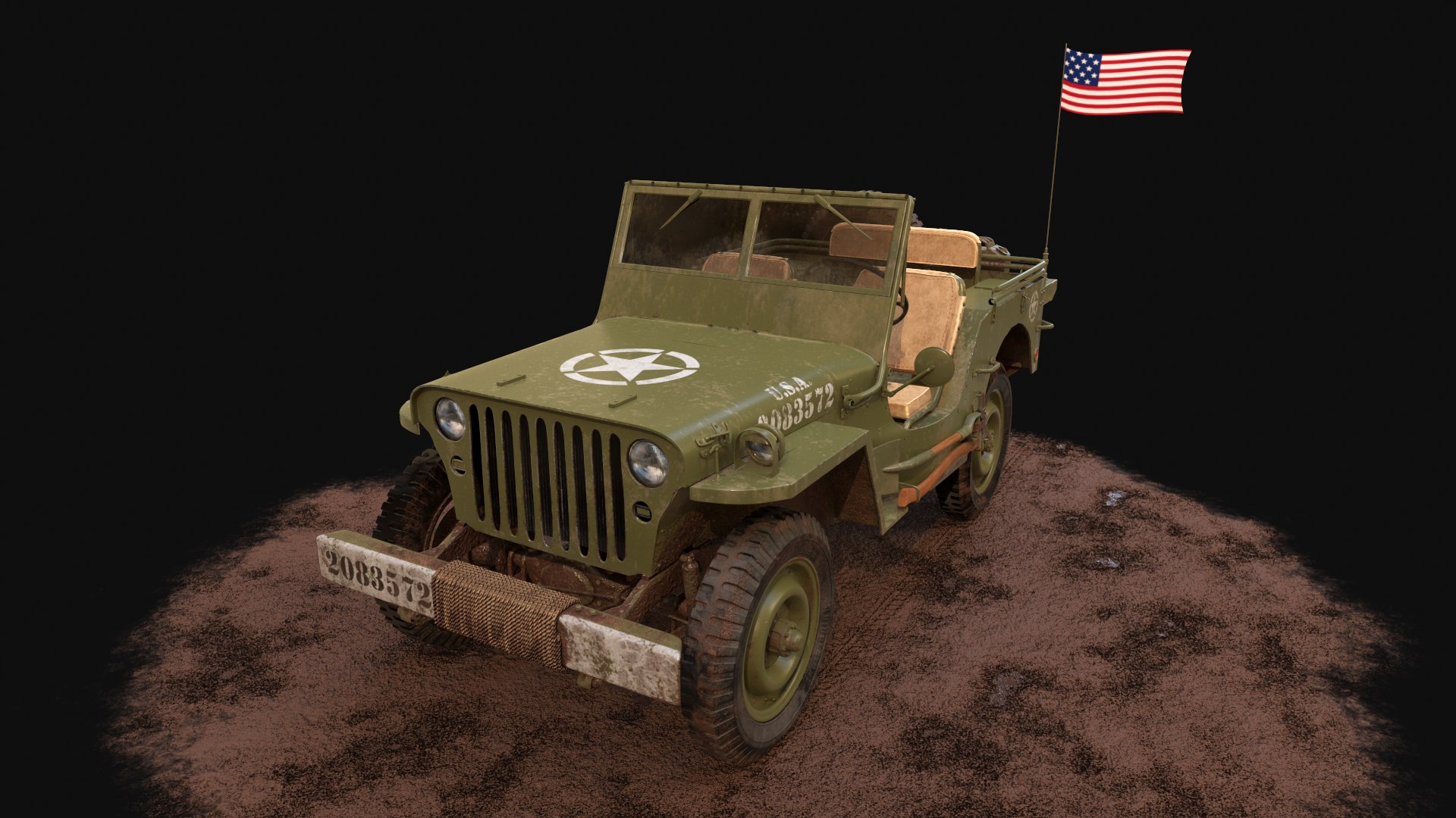 3D Willy 1948 Edition - TurboSquid 1830399