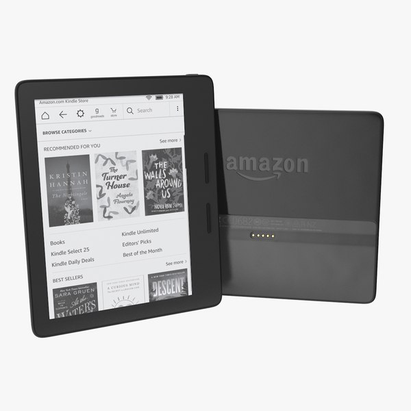 kindle oasis 3d model