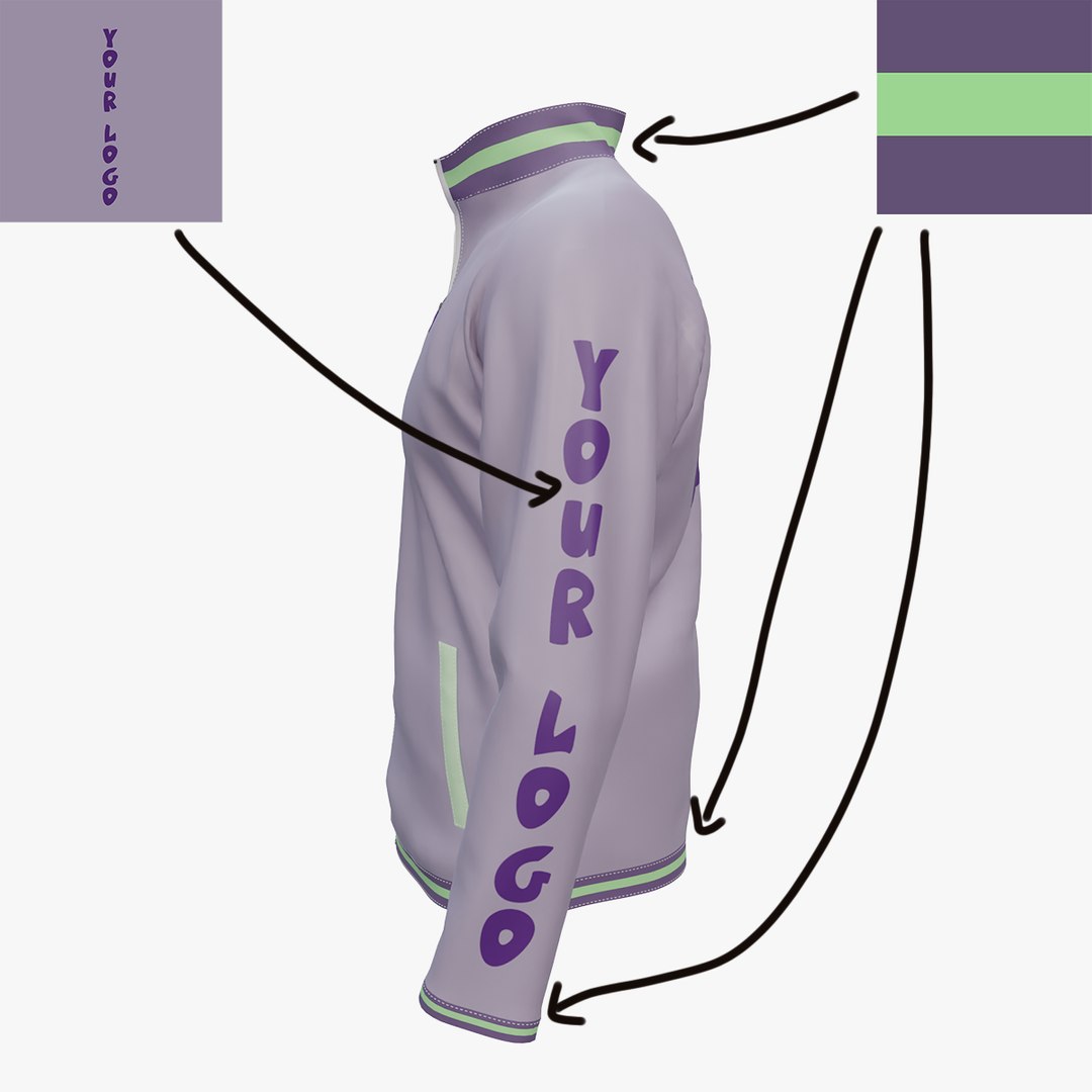 Jacket - Base For Your Design Model - TurboSquid 1988935