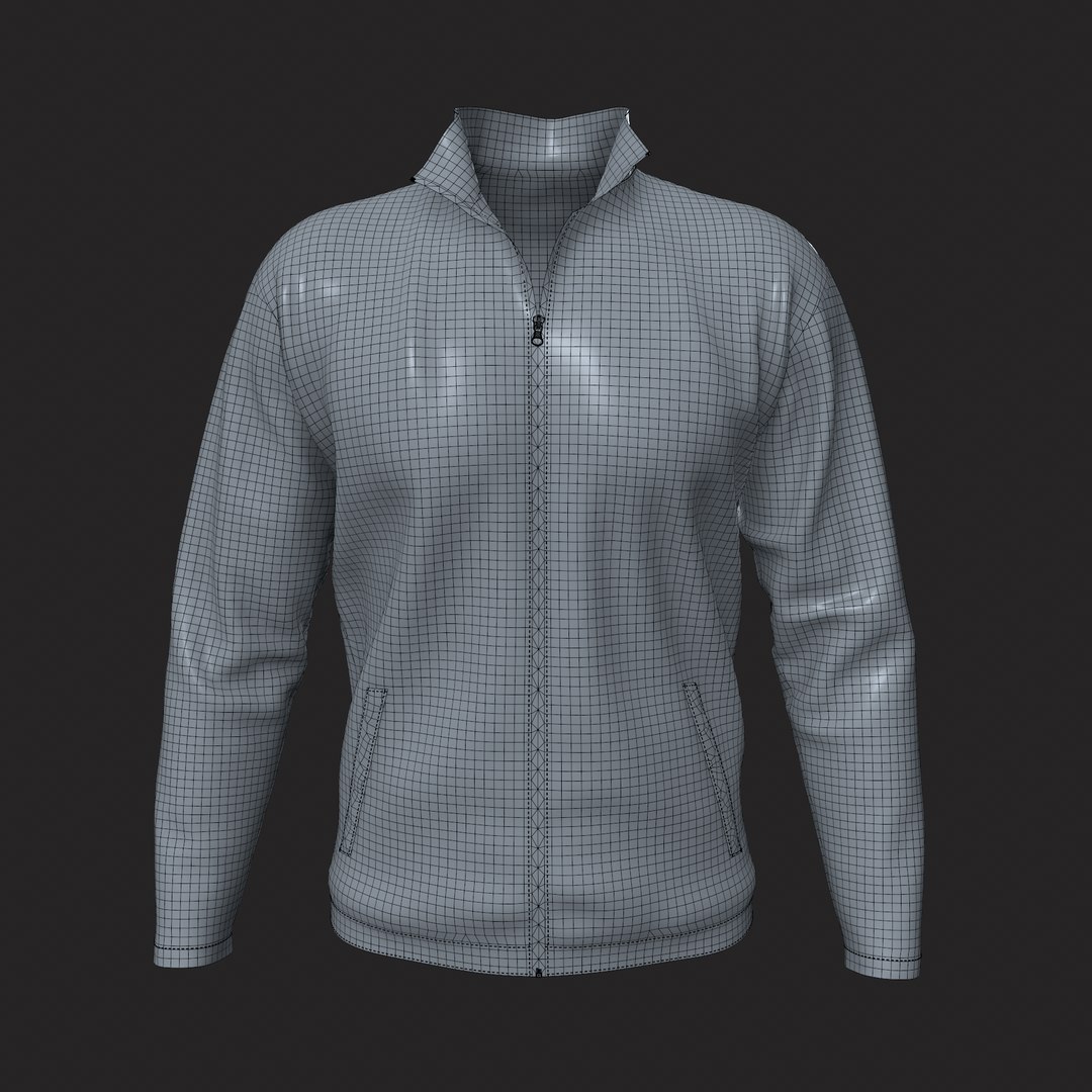 Jacket - Base For Your Design Model - TurboSquid 1988935