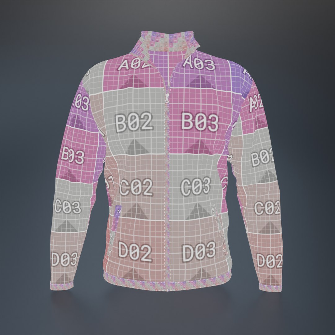 Jacket - Base For Your Design Model - TurboSquid 1988935