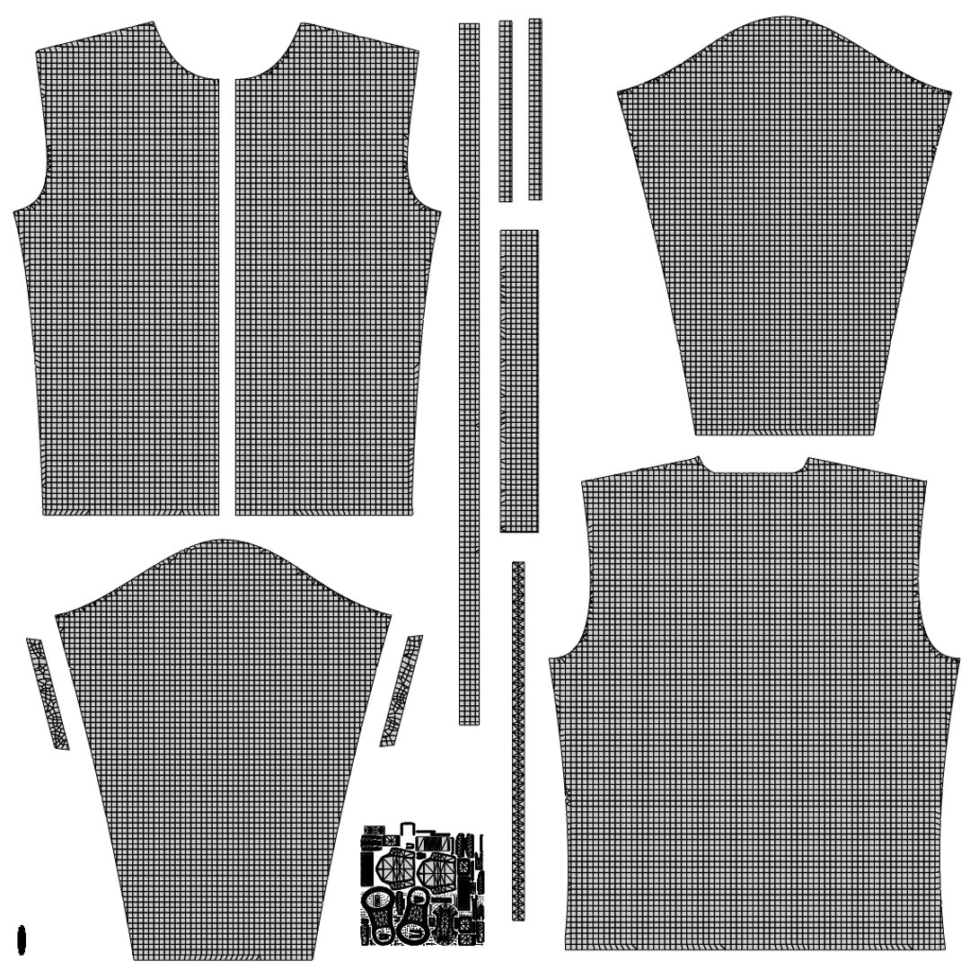 Jacket - Base For Your Design Model - TurboSquid 1988935