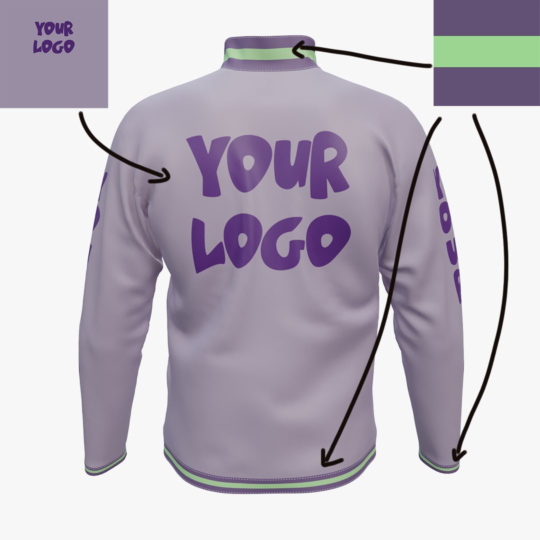 Jacket - Base For Your Design Model - TurboSquid 1988935