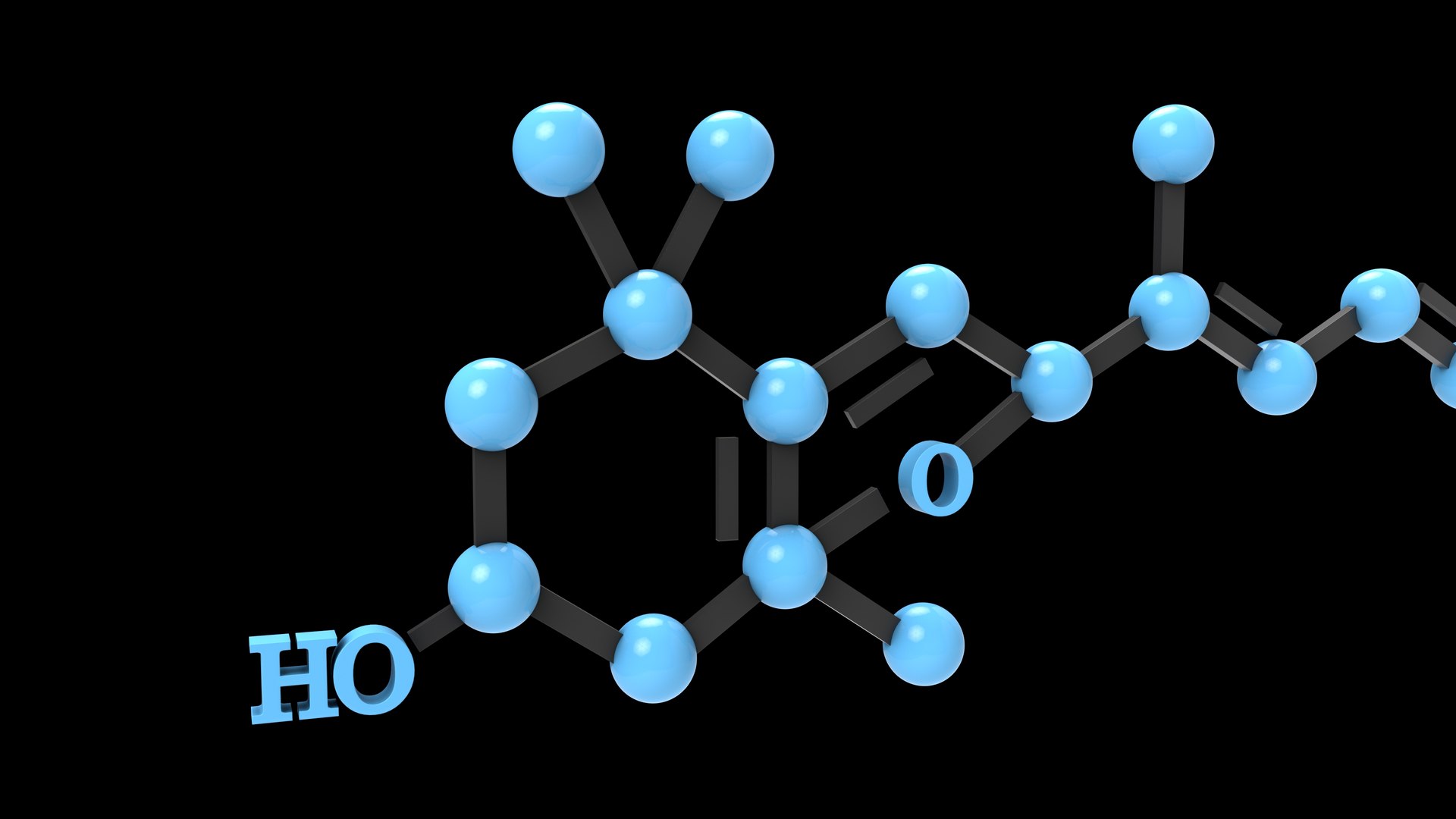 Flavoxanthin Structure Model - TurboSquid 2210478