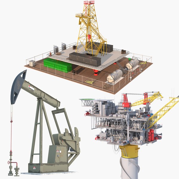 Drilling Rig 3D Models for Download | TurboSquid
