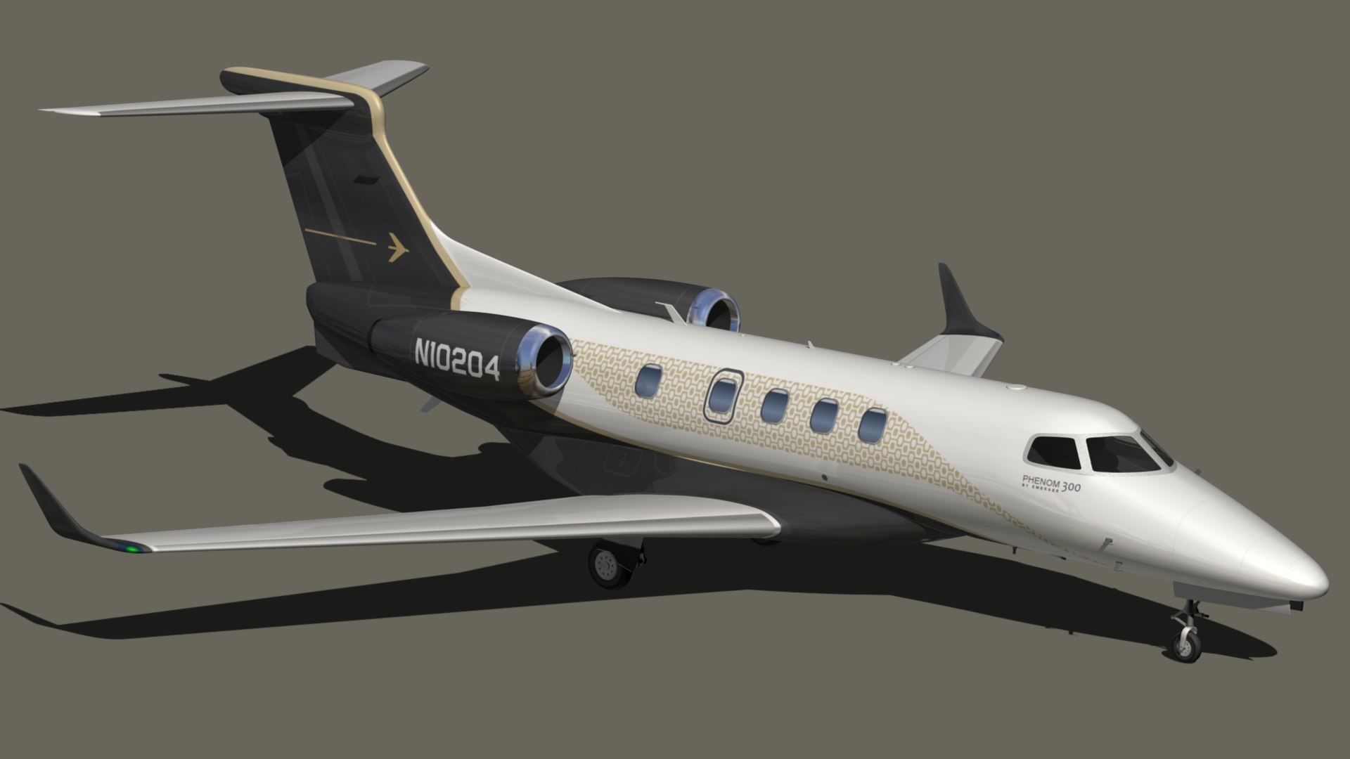 Embraer Phenom 300 Ch Model - TurboSquid 1668113