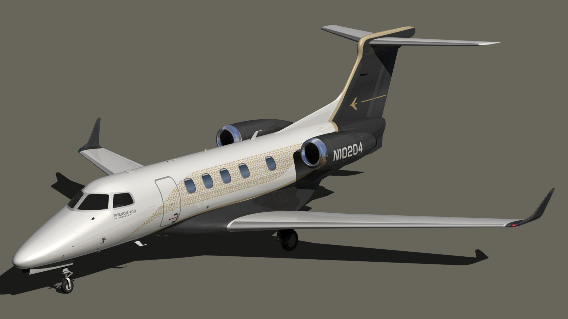 Embraer Phenom 300 Ch Model - TurboSquid 1668113