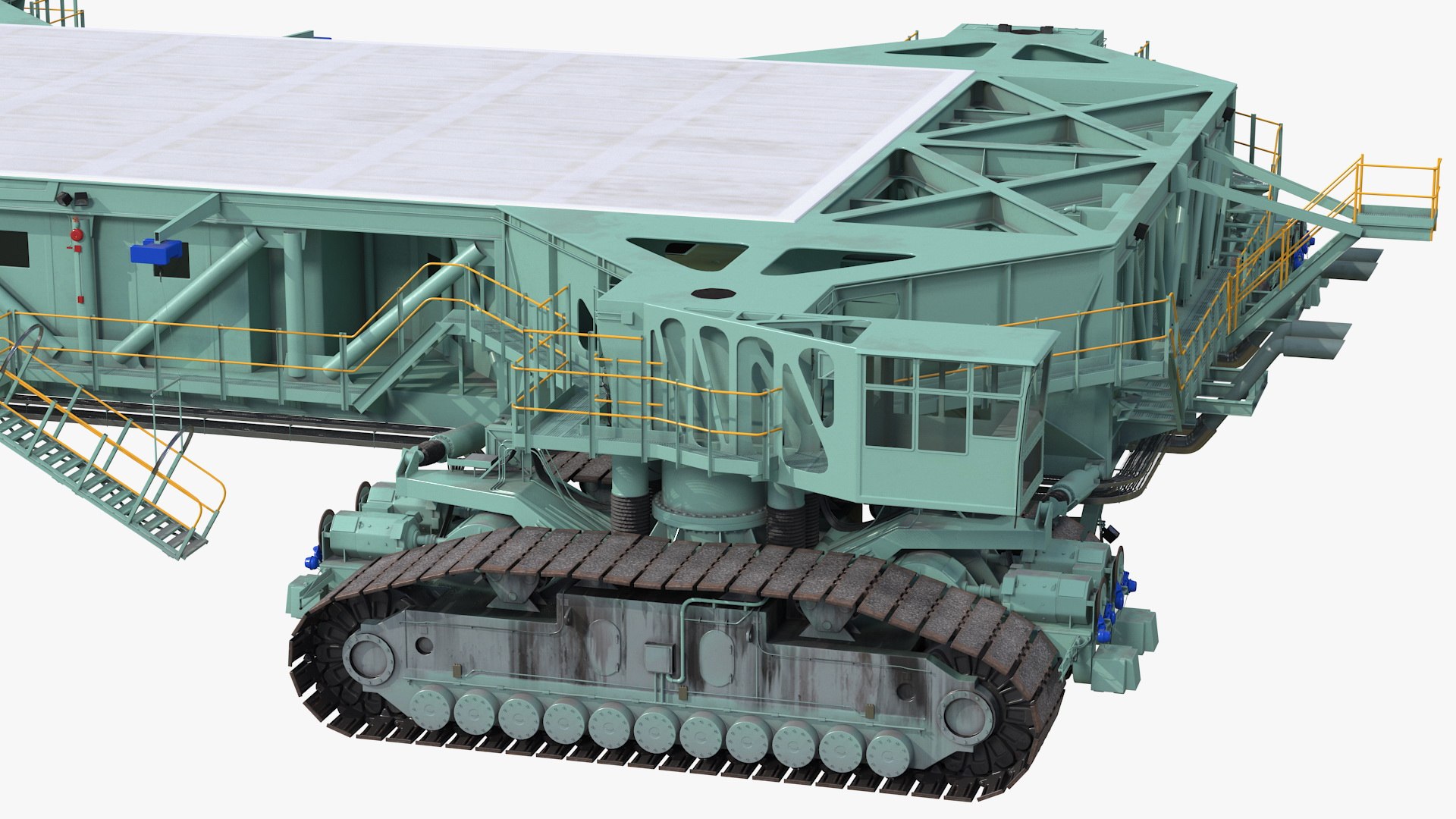 Mobile launcher platform crawler 3D model - TurboSquid 1606780