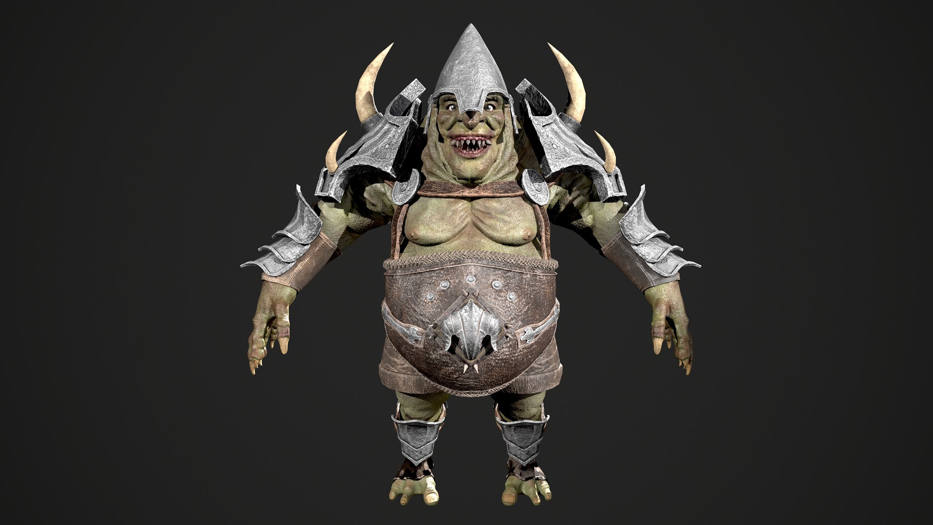 3D Ogre Bull Model - TurboSquid 1961543