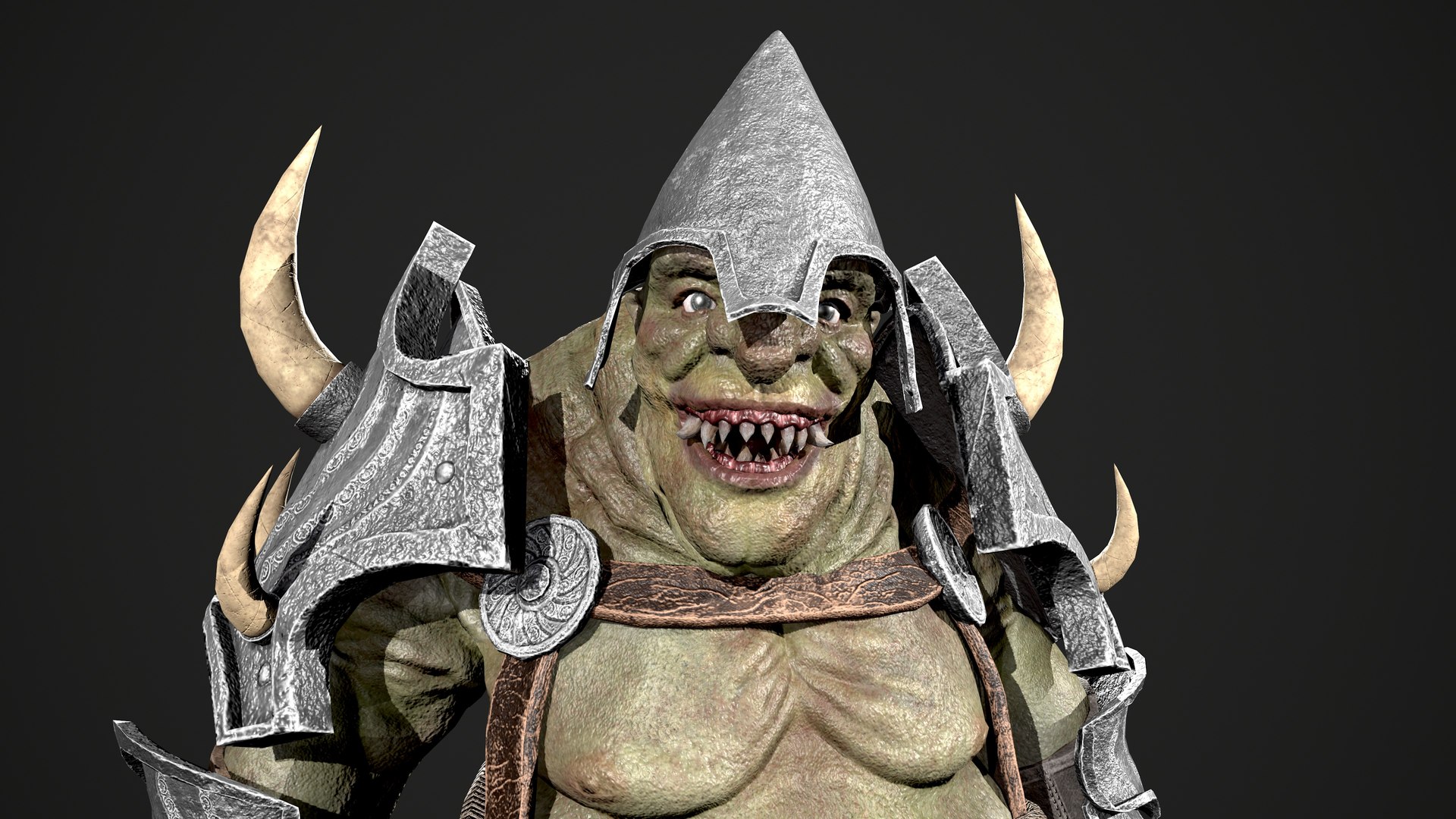 3D Ogre Bull Model - TurboSquid 1961543