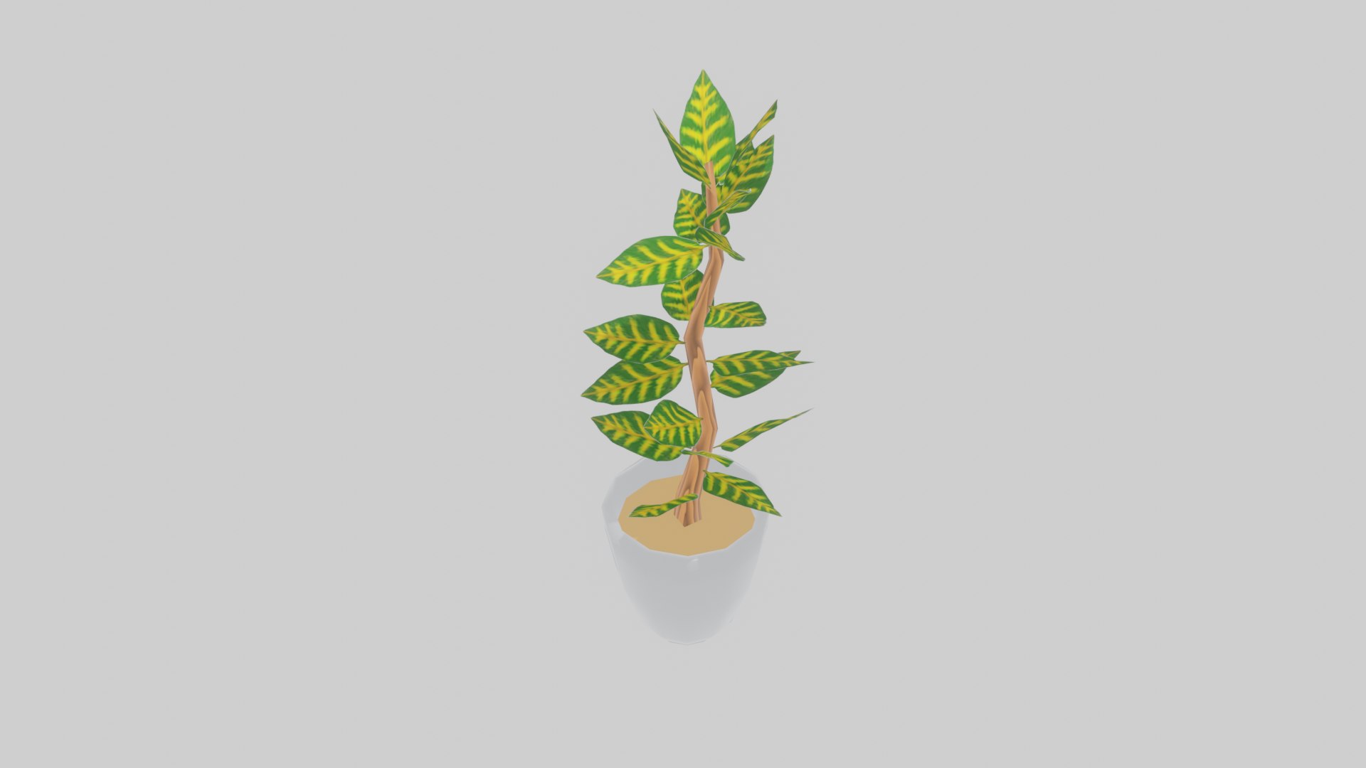 3D Model Plant Low Poly - TurboSquid 2351912