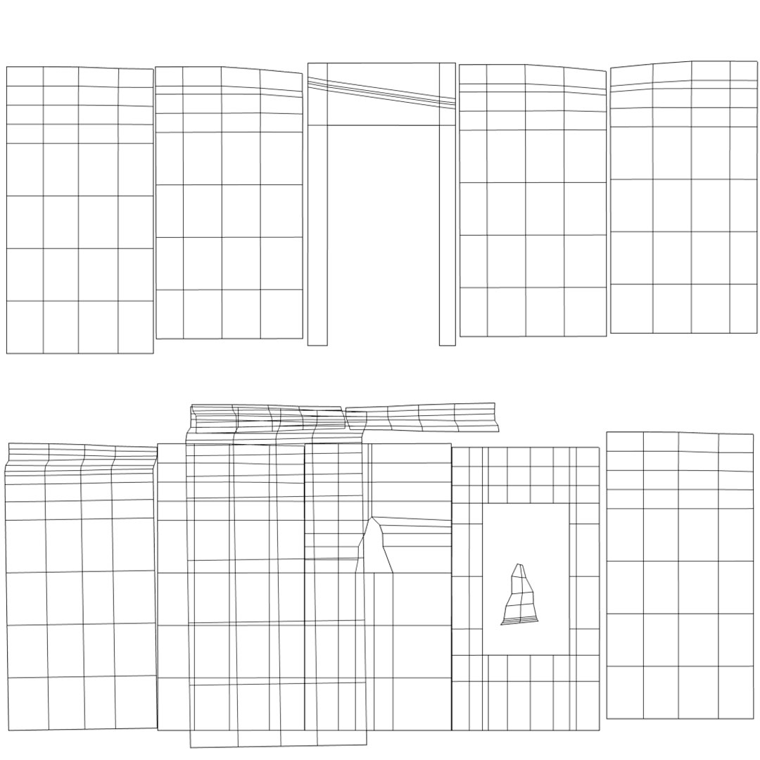 3D Modular Derelict Corridor Model - TurboSquid 2190332