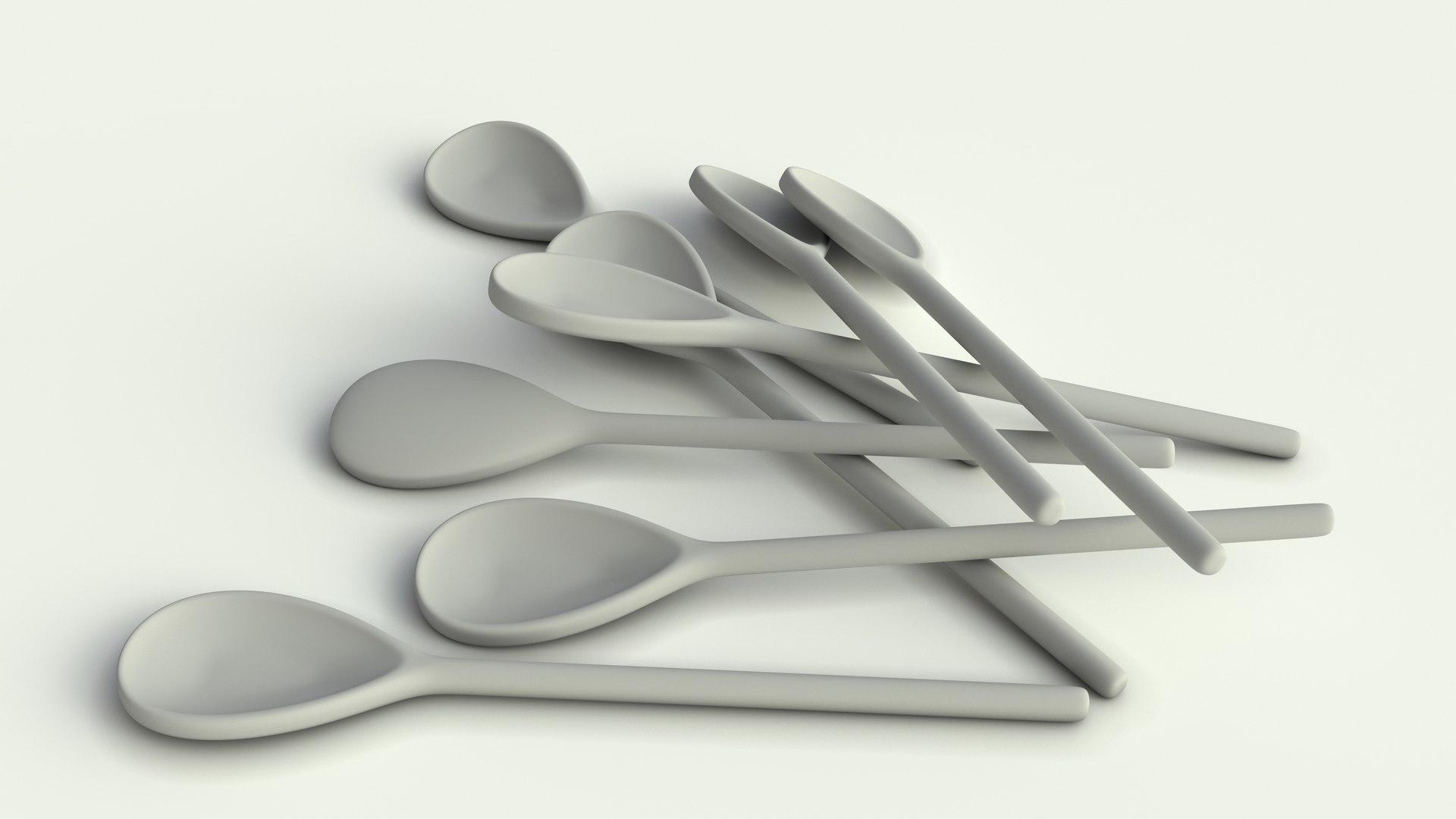 Wooden Spoon 3D Model - TurboSquid 2000069