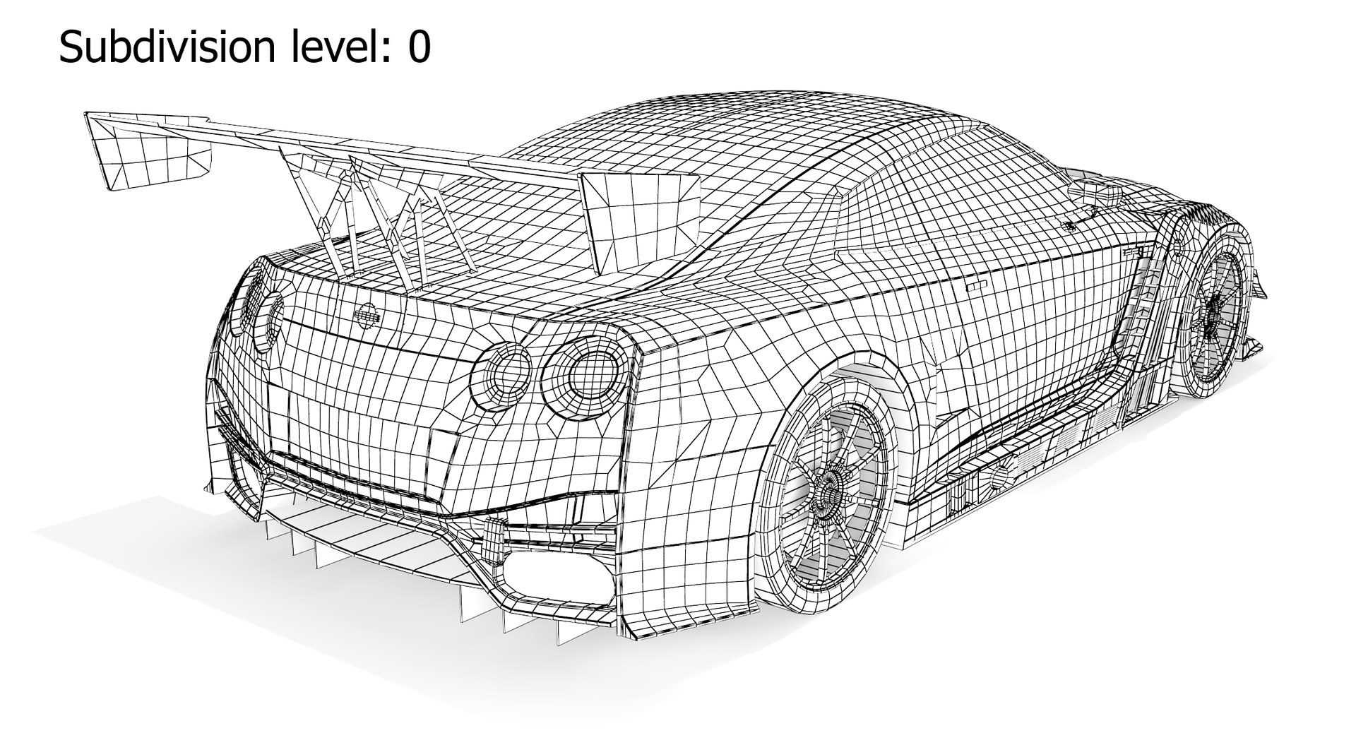 3D Model Nissan GT-R Nismo GT3 - TurboSquid 2470766