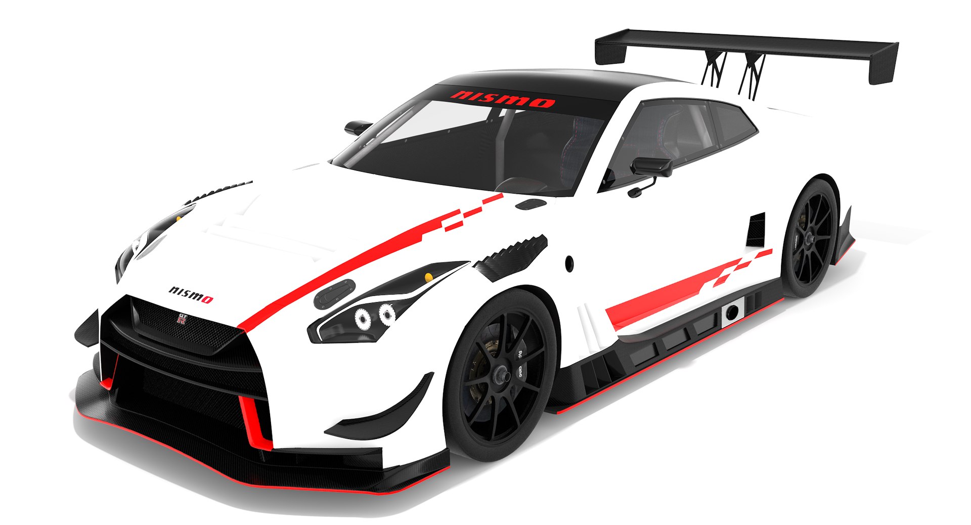 3D Model Nissan GT-R Nismo GT3 - TurboSquid 2470766