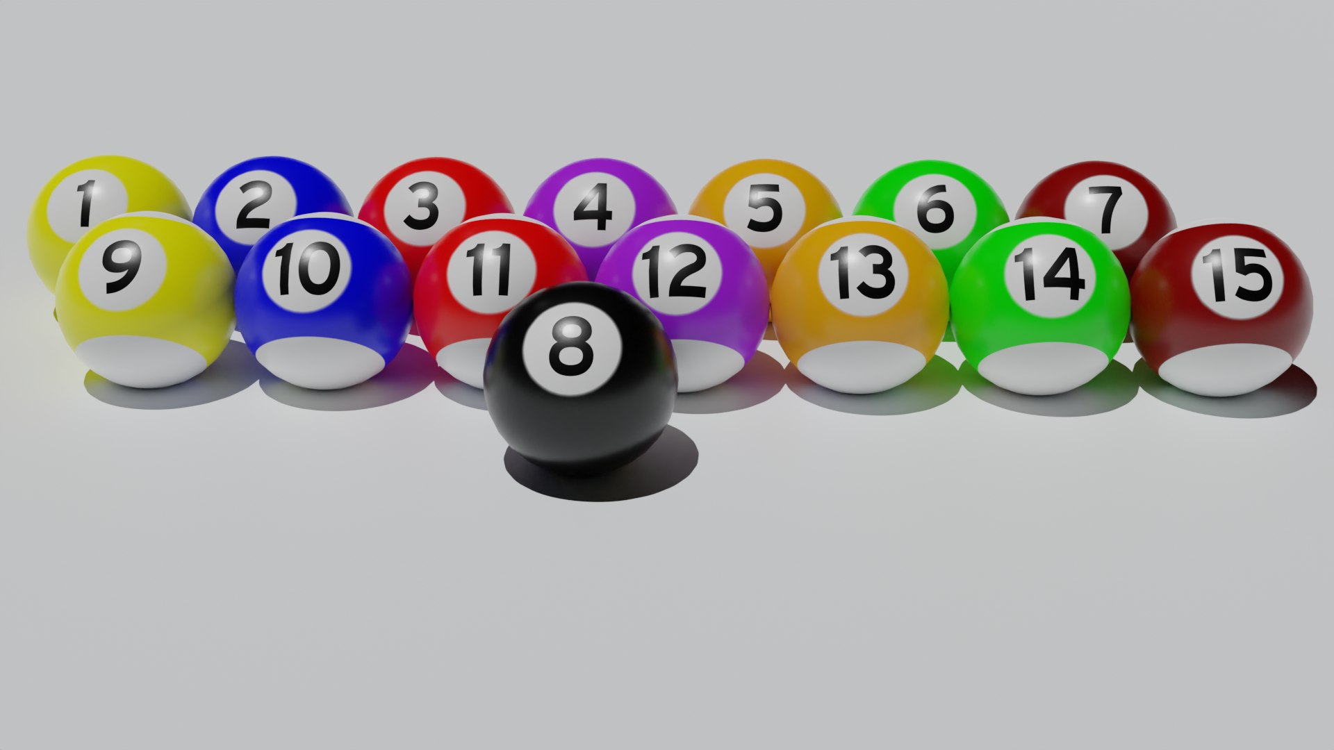 Billiards Balls And Rack 3D Model - TurboSquid 2027057