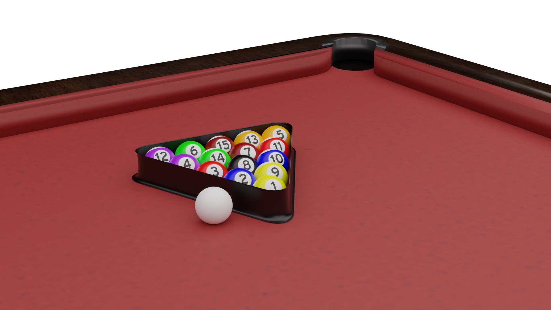 Billiards Balls And Rack 3D Model - TurboSquid 2027057