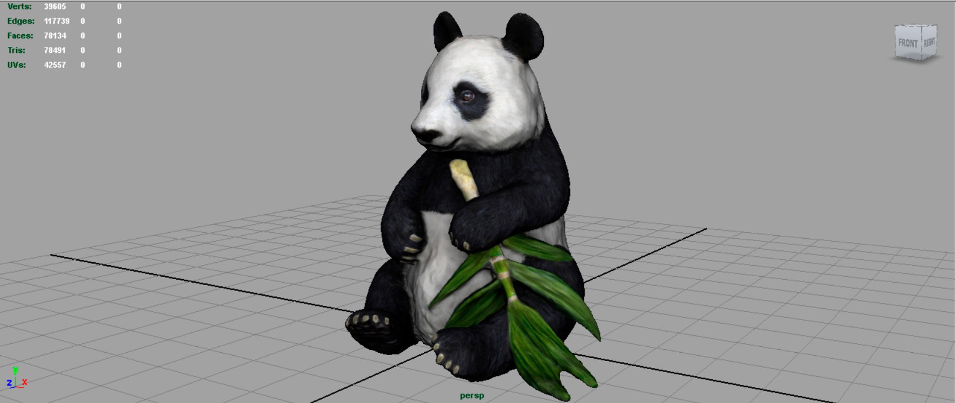 Panda 3d Model