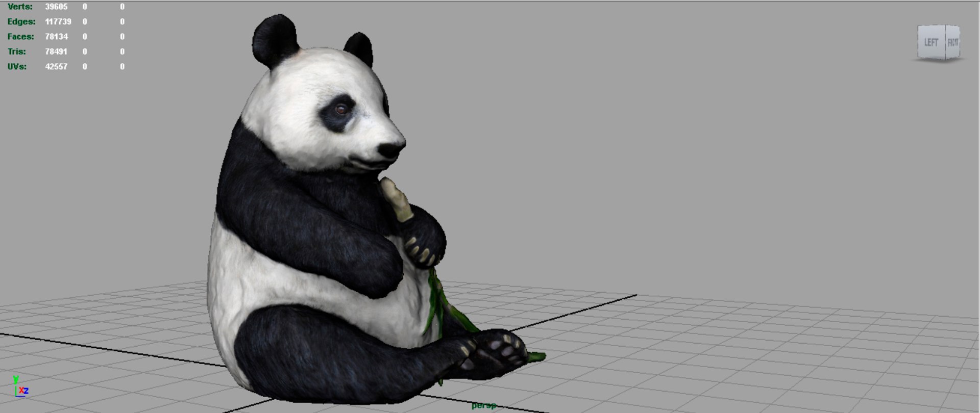 panda 3d model