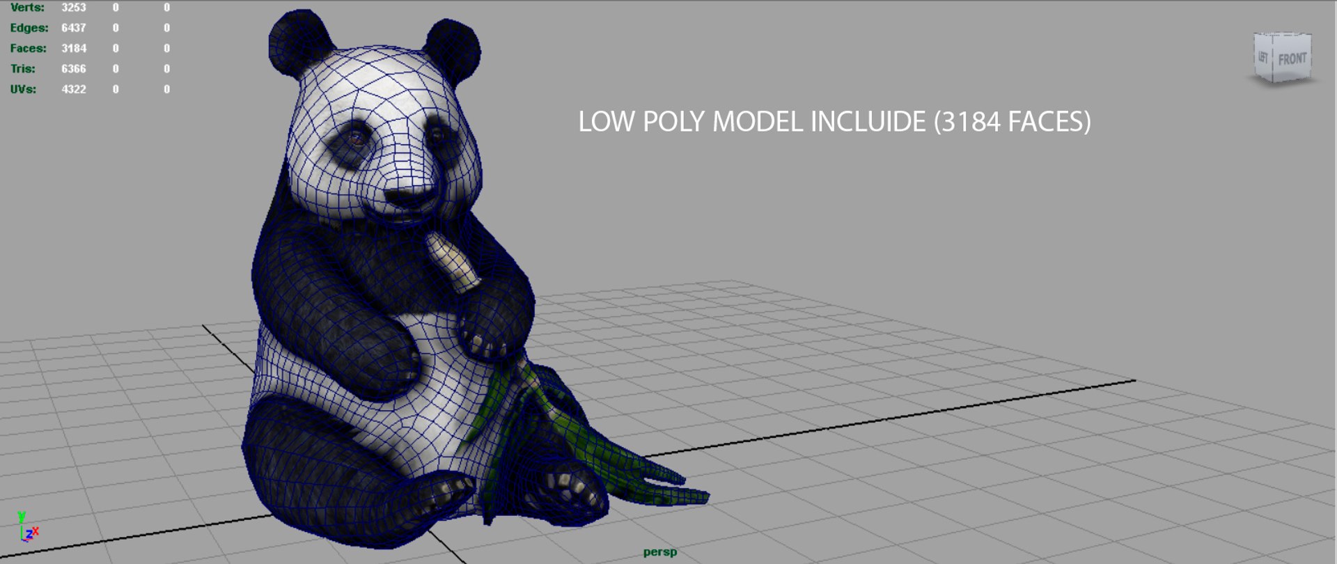 Panda 3d Model