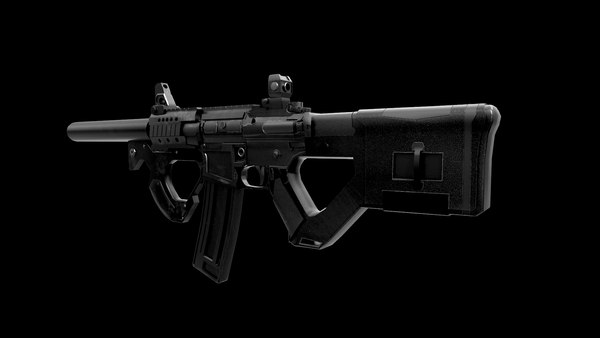 Assault Rifle glTF Models for Download | TurboSquid