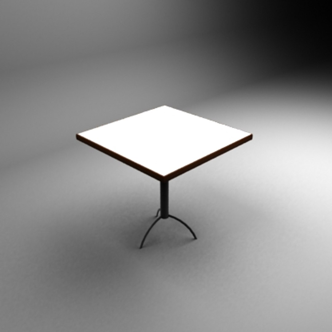 master table 3d max