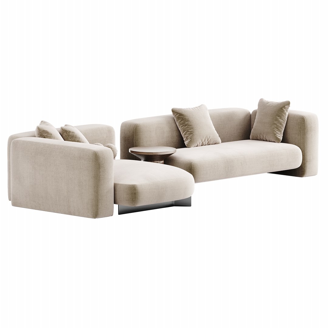 3D Kintai Sofa By Art Nova - TurboSquid 2244709